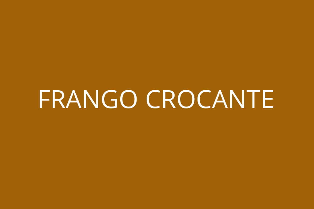Receita De Frango Crocante Click Receita